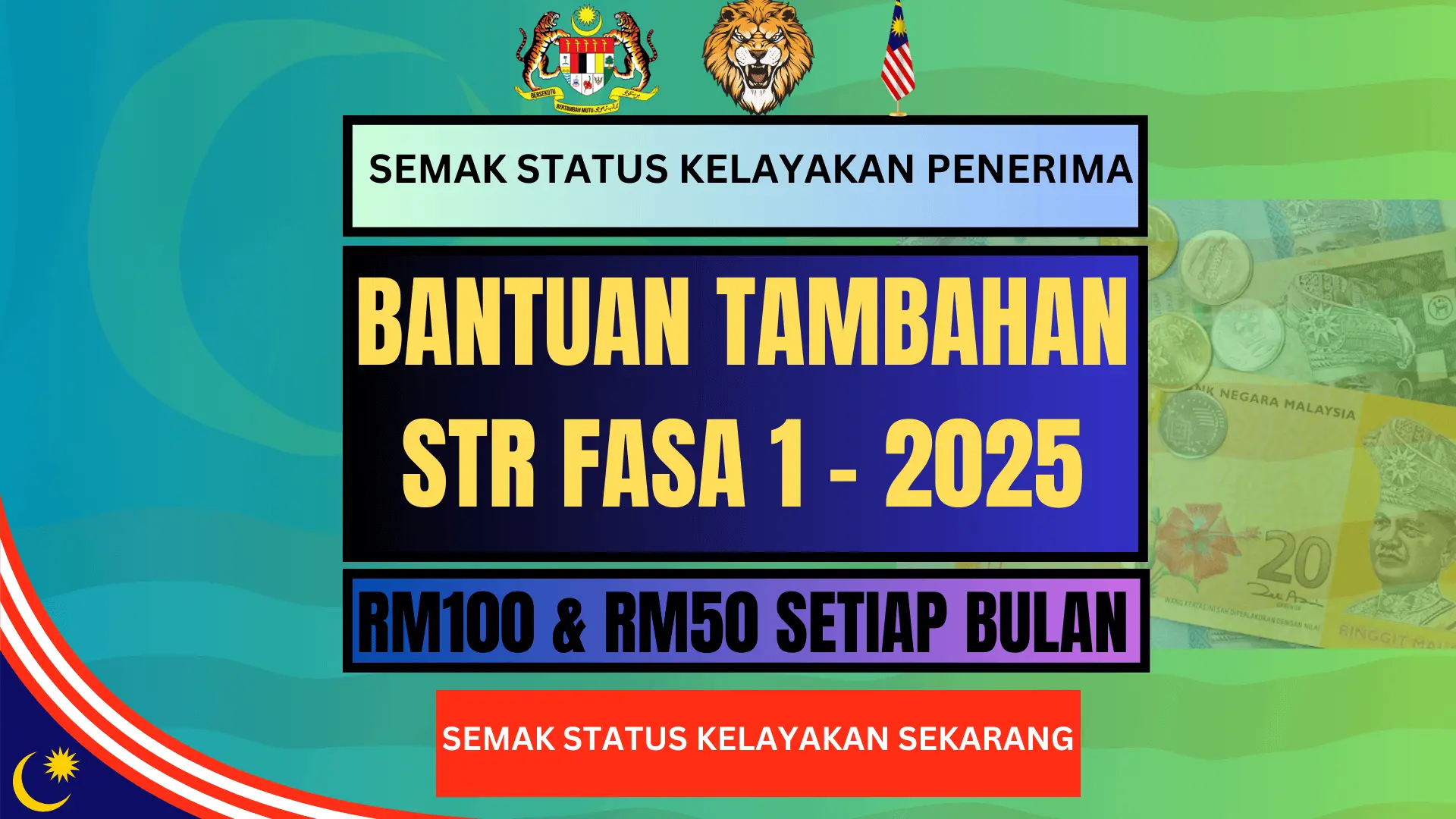 BANTUAN TUNAI STR 2025 ONLINE