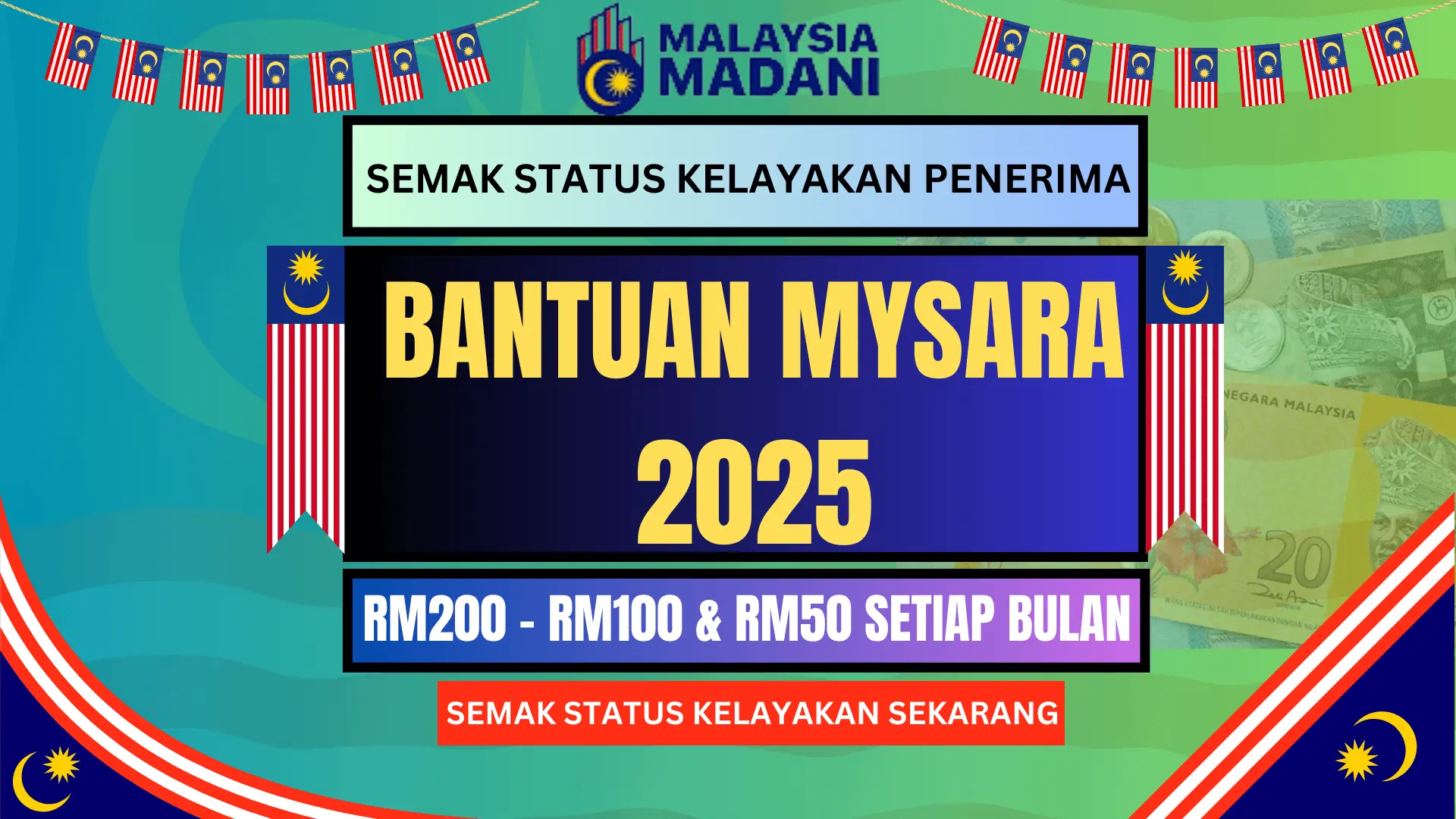 SEMAKAN MYSARA 2025: STATUS KELAYAKAN ONLINE